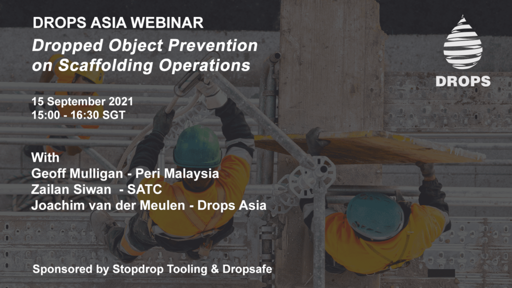 Dropped Object Prevention in the Scaffolding Industry | DROPS training ...
